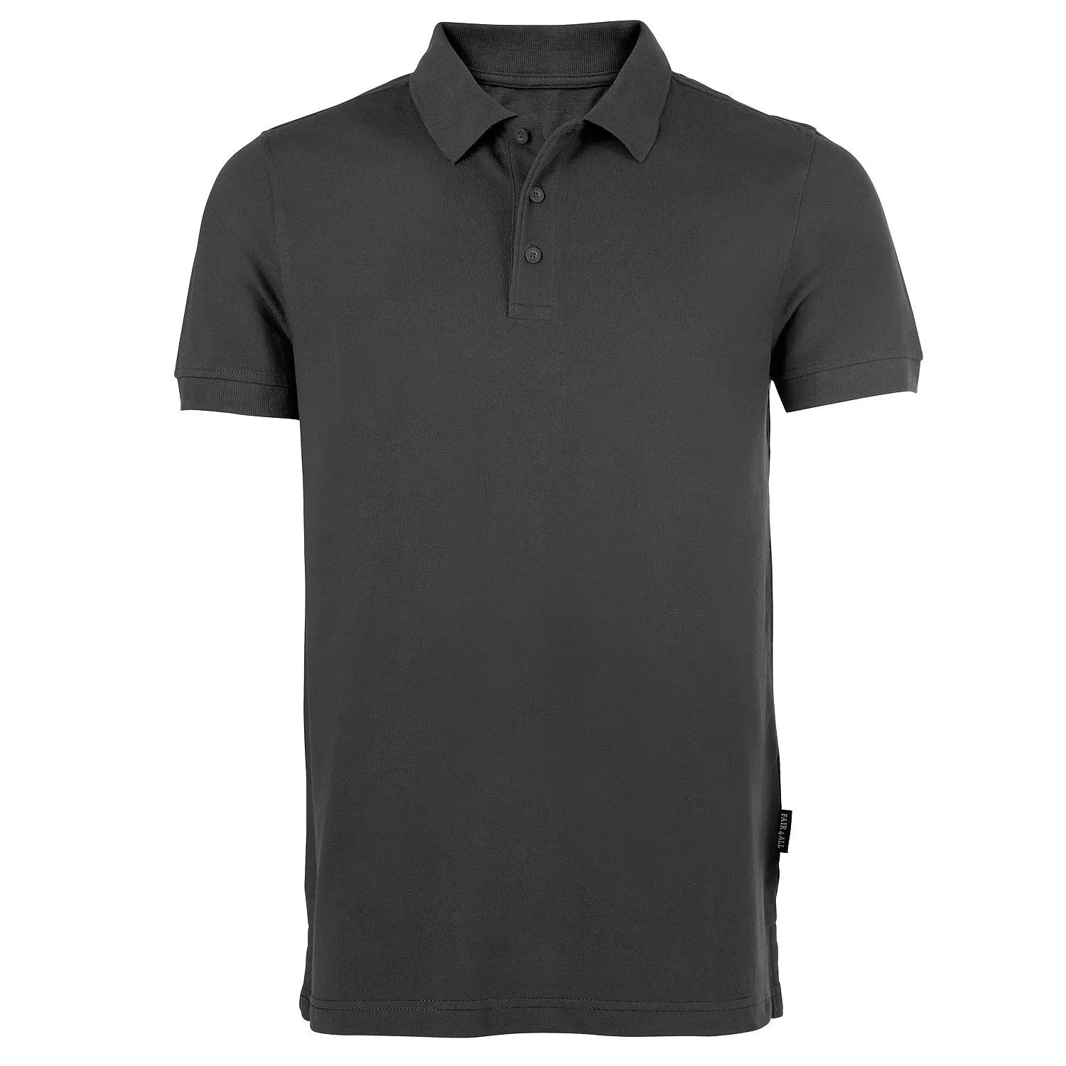HRM Mens Heavy Polo | dark gray | S | 17897
