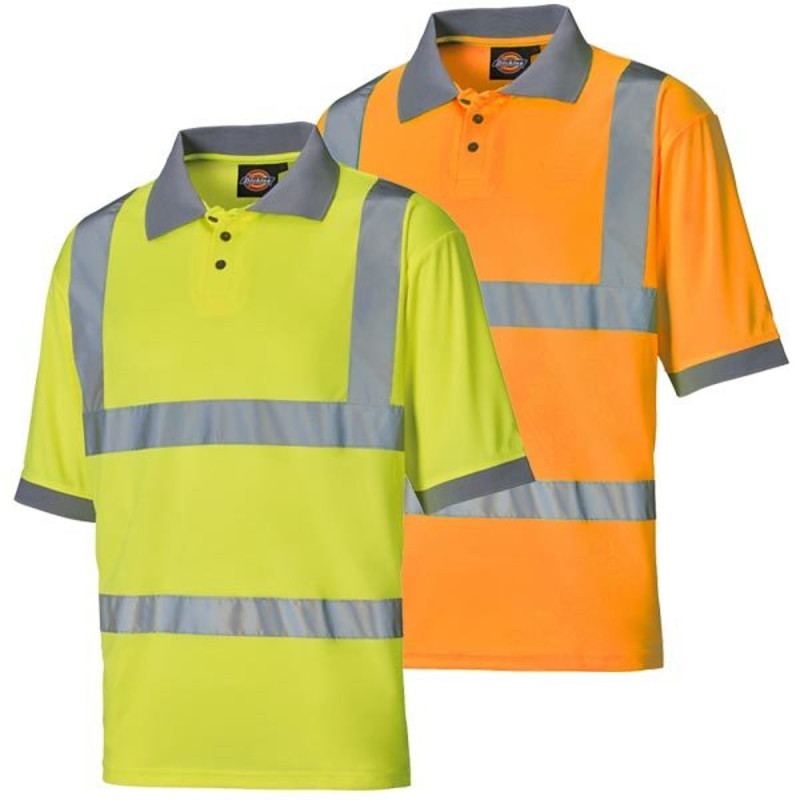 Dickies Warnschutz Poloshirt SA22075 | orange | S | SA22075 OR S