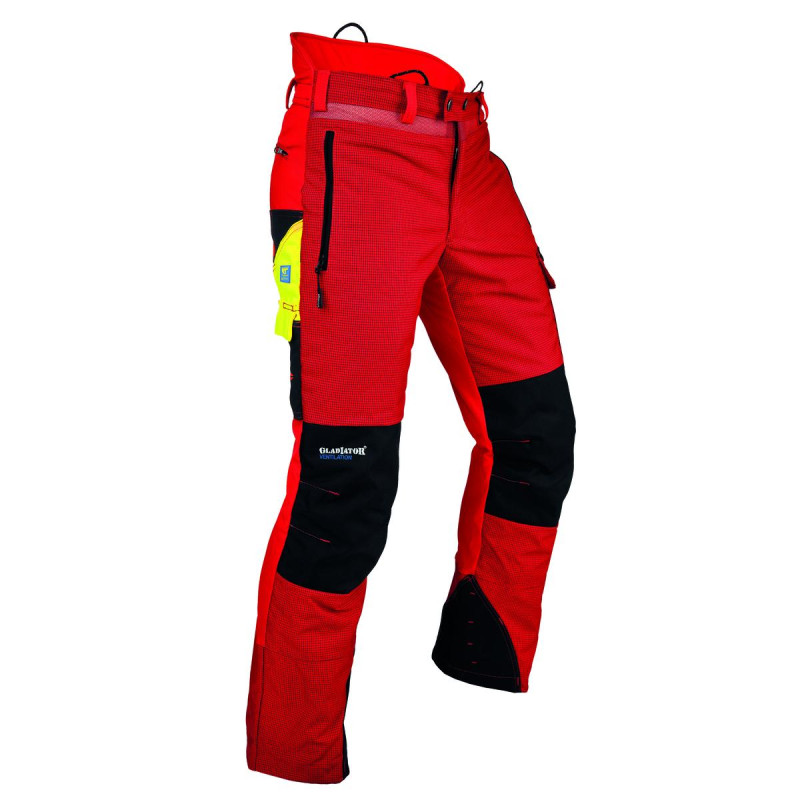 PFANNER® Ventilation Schnittschutzhose Typ C | rot | XL (kurzgr.)